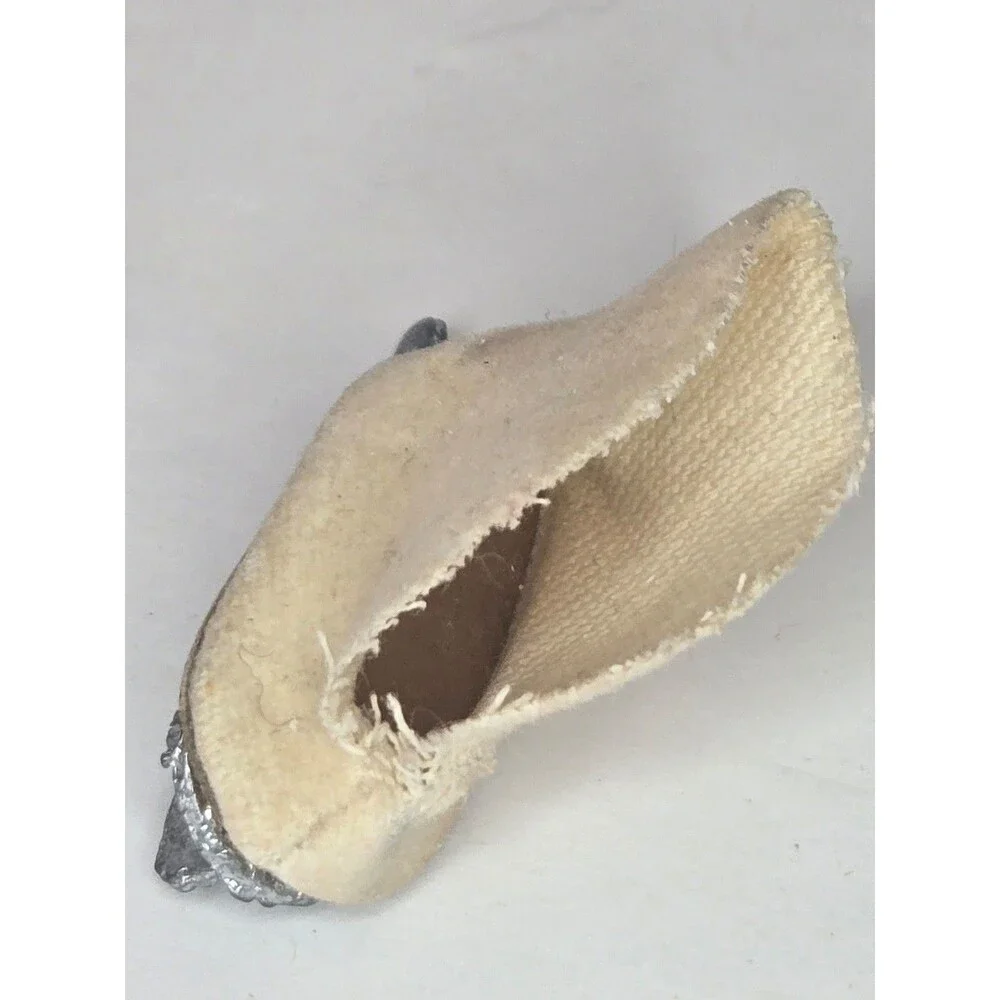 Toys | Vintage Ginny Doll Ice Skates Yellowed Small Rip | Poshmark